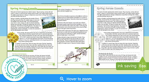 Outdoor Activities for Every Season in Canada - Twinkl