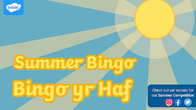 Summer Bingo Challenge | Resources for Teachers and learners