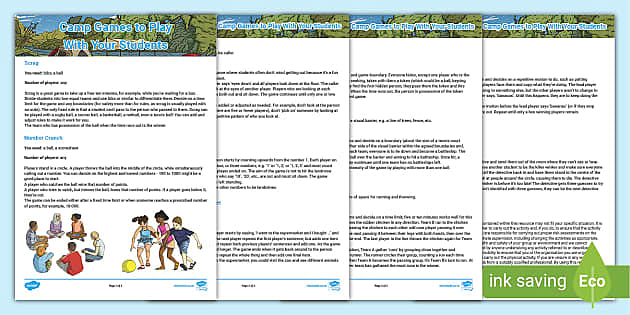 Summer Camp Activities for Kids | Twinkl CA - Twinkl