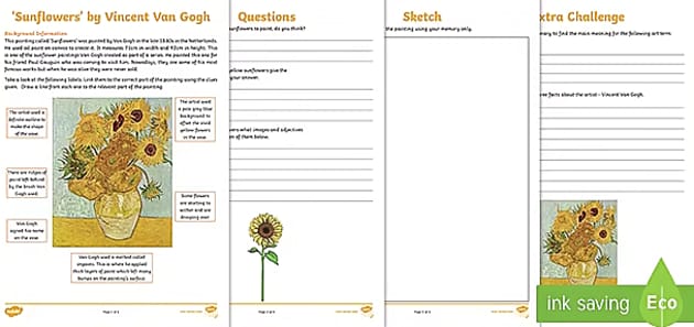 Vincent Van Gogh - Facts for kids | Twinkl - Twinkl