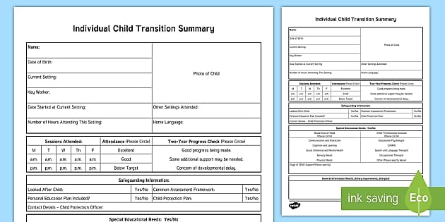 How Can I Prepare for Successful Early Years Transitions?