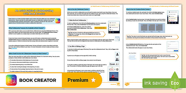 The Benefits of Using Book Creator - Twinkl