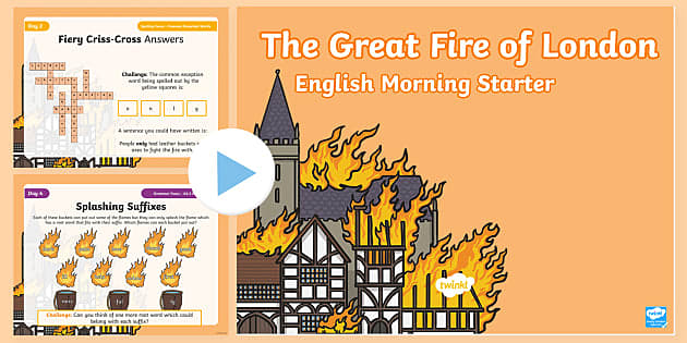 Teaching Through a Topic in KS1: The Great Fire of London