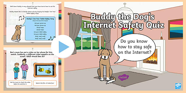 How can you help early years children learn about internet safety?