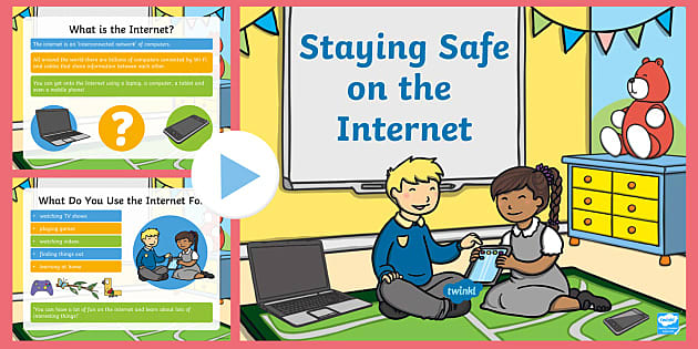 How can you help early years children learn about internet safety?