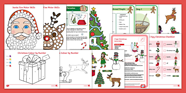 Early Years Christmas Activities for Ages 4-5 - Twinkl