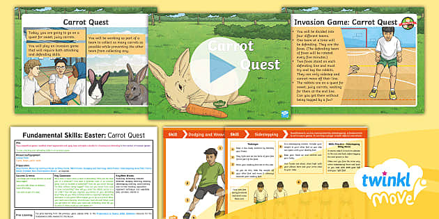 Have a hopping good Easter with these egg-citing Easter themed PE lessons