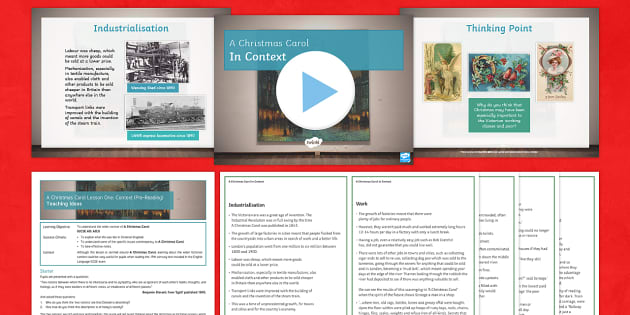 Twinkl Secondary: A Christmas Carol Gets a Makeover - A GCSE unit of ...