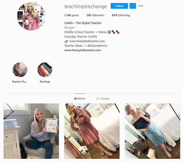 Teacher Fashion Instagram Accounts to Follow for Back to School Fashion ...