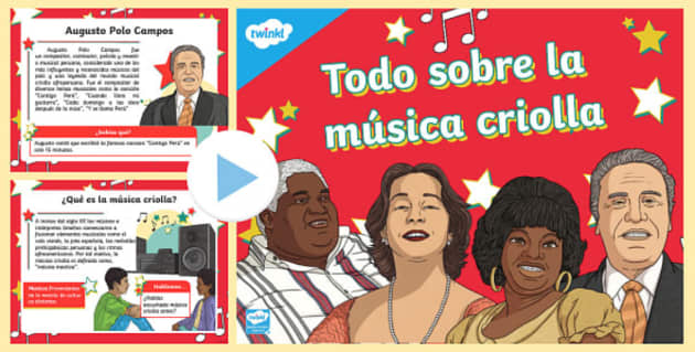 Día de la Canción Criolla | 31 de Octubre - Twinkl