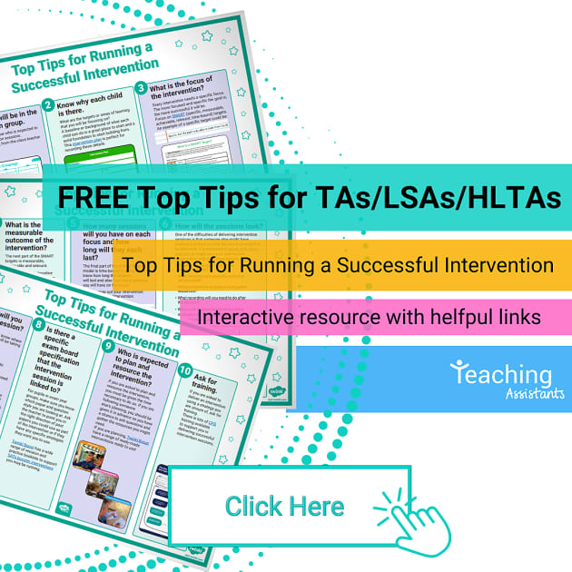 TA CPD: Top Tips for Running a Successful Intervention