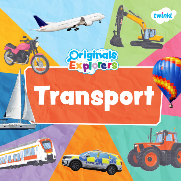 Terrific Transport Books From Twinkl Originals - Twinkl