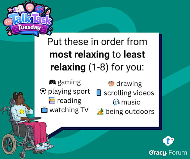Talk Task Tuesdays: 10 Minutes of Talk Every Tuesday in March