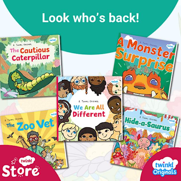 New children's eBooks for July - Twinkl Originals