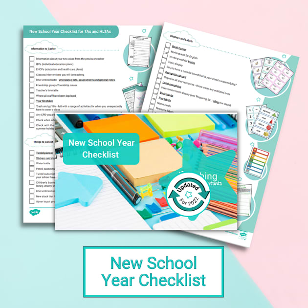 10 Back to School TA Essentials - Twinkl