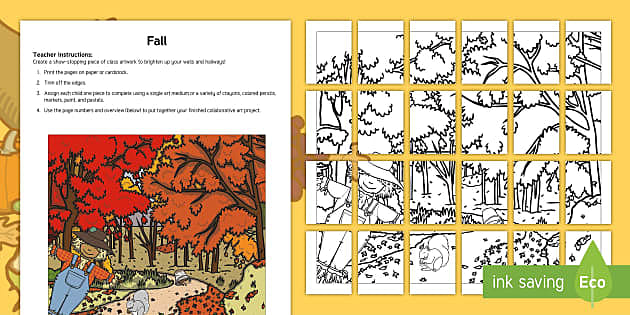 Ten Fantastic Fall Art Projects - Twinkl Blog - Twinkl