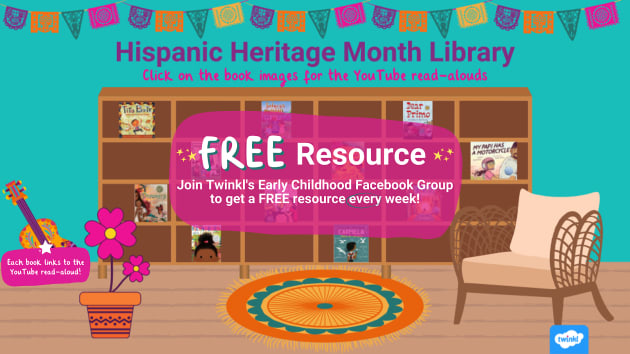 Hispanic Heritage Month Activity Calendar - Twinkl