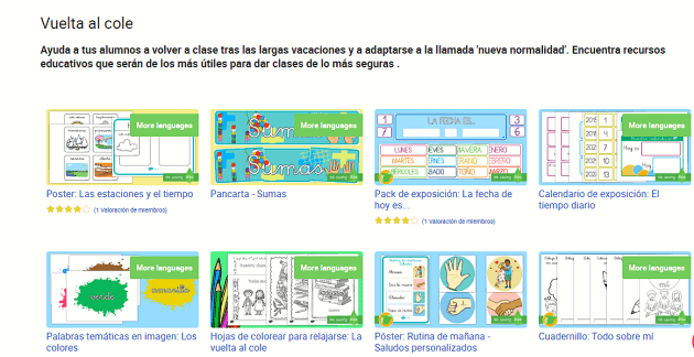Nueva sección de la Vuelta al Cole | 2020 - Twinkl