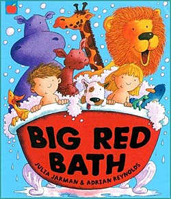 Big Red Bath - book, teaching resources, story, cards, mat, sequencing,