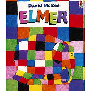 Elmer: The Story of a Patchwork Elephant - book, teaching resource - book