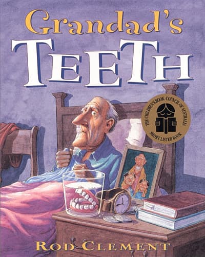 Grandad's Teeth - Rod Clement, book, teaching resources, primary resources,