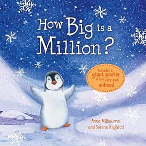 How Big is a Million? - Anna Milbourne, book, teaching resources, primary