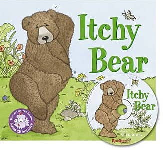 Itchy Bear by Neil Griffiths is a humorous book that follows a bear who is