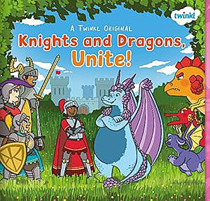 Knights and Dragons, Unite! bt Twinkl Originals is a fun rhyming story is