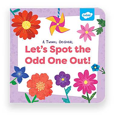 'Let's Spot the Odd One Out!' is an engaging wordless book for young ...