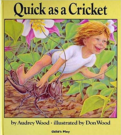 Quick as a Cricket by Audrey Wood is a fabulous book for use in EYFS or KS1