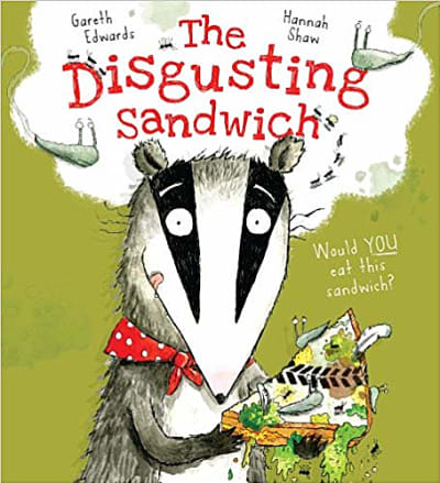 The Disgusting Sandwich, food book, - Twinkl