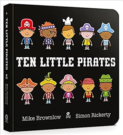 Ten Little Pirates by Mike Brownlow is a great fun counting book for ...