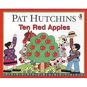 Ten Red Apples - book, teaching resources, story, cards, mat, sequencing,