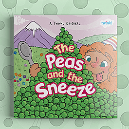 ‘The Peas and the Sneeze' is a fun way to introduce children to rhyming