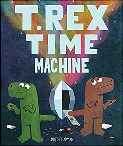 T Rex Time Machine by Jared Chapman is a great book for your EYFS or KS1