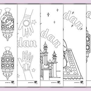 Ramadan Colouring Pages