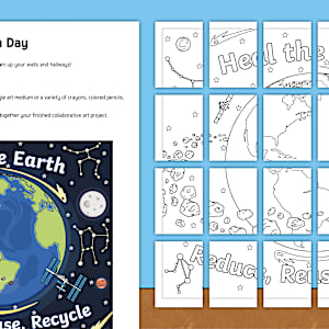 Earth Day Collaborative Poster | Earth Day | Twinkl USA