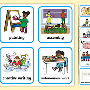 Visual Timetable Pictures | EYLF Resources | Twinkl
