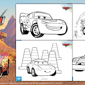 Disney Pixar Cars Colouring Sheets | Twinkl Activities