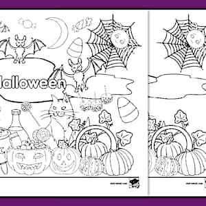 Halloween Doodle Coloring Sheets | Resource | Twinkl USA