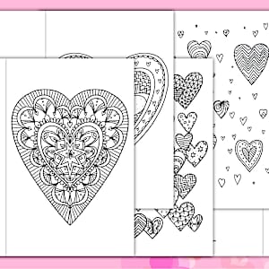 Heart Mindfulness Coloring | Valentine’s | Twinkl USA