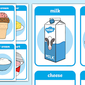 Dairy Flashcards | Dairy Products