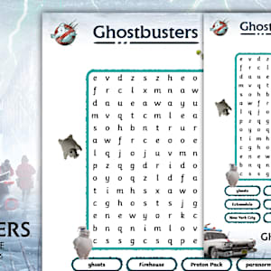 FREE! - Ghostbusters: Word Search (teacher made) - Twinkl