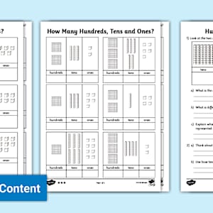 Tens and Ones Worksheet - Teaching Maths KS1