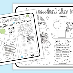 Unwind the Mind Activity Mat