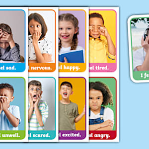Emotions Flashcards | Primary Resources | Twinkl