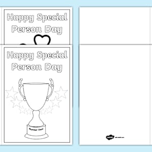 Special Person Day Card