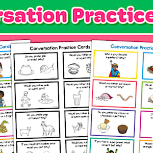 Conversation Practice Cards I Speaking & Listening