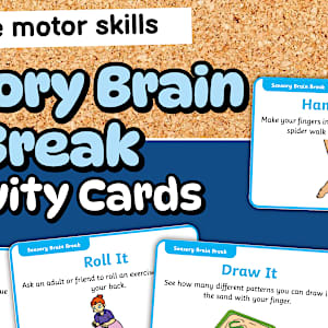 Sensory Brain Break Cards