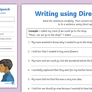 Dialogue Writing Worksheet | ELA | Twinkl USA